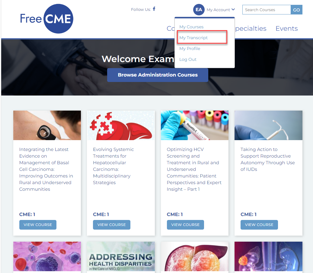 How to Access and Download Your FreeCME Certificates